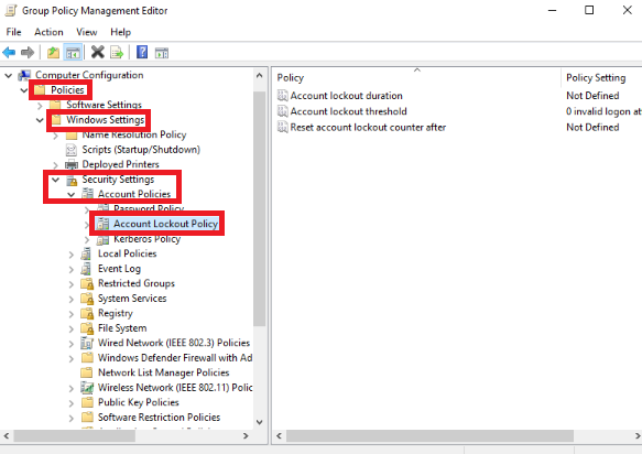 How to Do Account Lockout Policy on Server How to Do Account Lockout Policy on Server